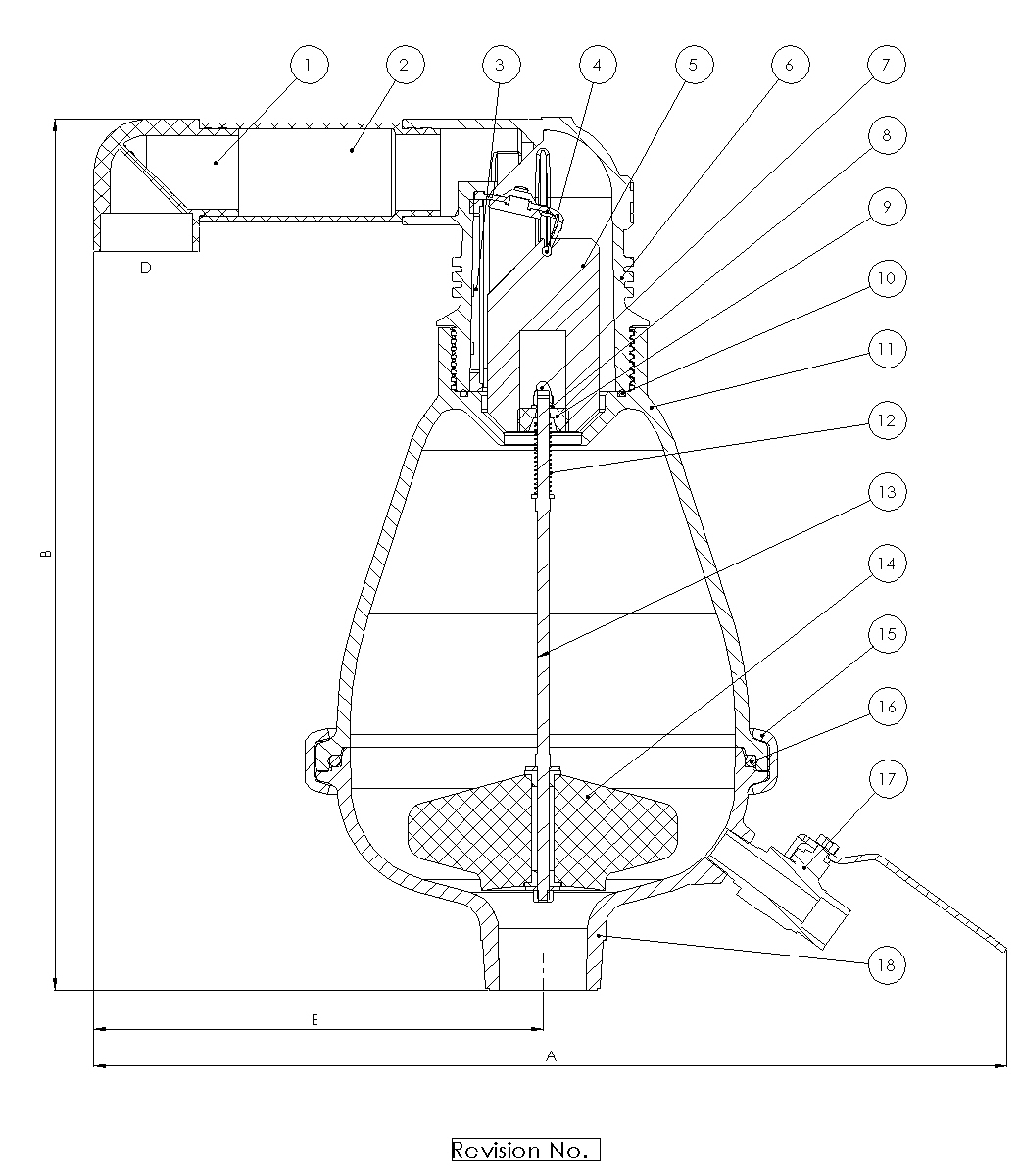 ARI Air Valves Working Pressure 10 bar / 150 psi D25-P10-T2