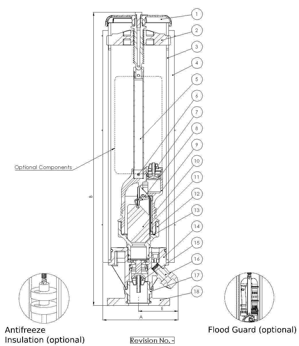 ARI Air Valves Underground D-090 ‎D90-V–02–02–50
