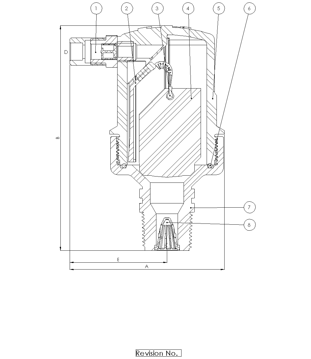 ARI Air Valves Working Pressure 10 bar / 150 psi S50-V-P10-T50